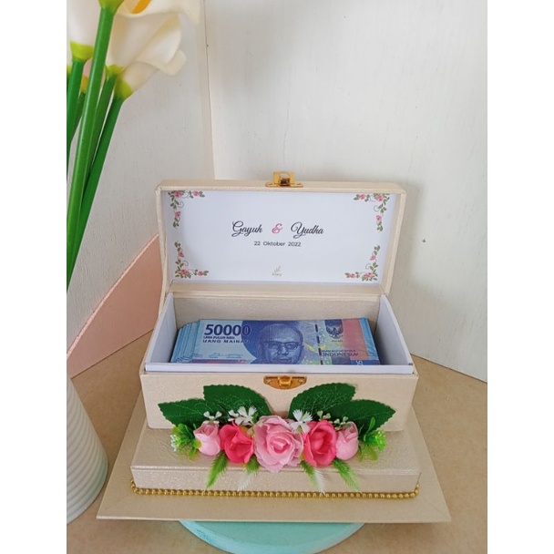 Jual TERMURAH.. KOTAK UANG MAHAR / BOX MASKAWIN / KOTAK UANG / BOX UANG ...