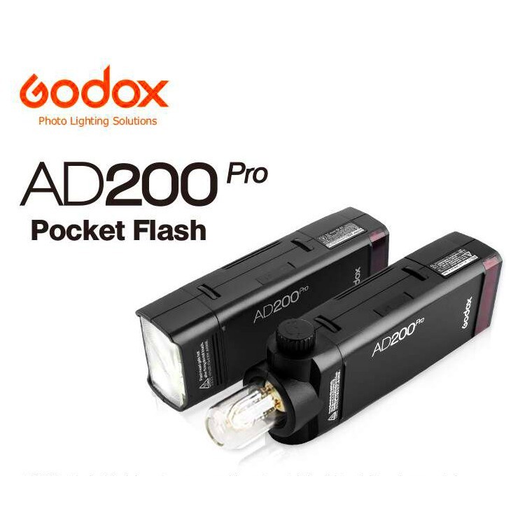 Jual GODOX AD200 PRO ii / AD200 Pro ii Pocket Flash Speedlite TTL ...