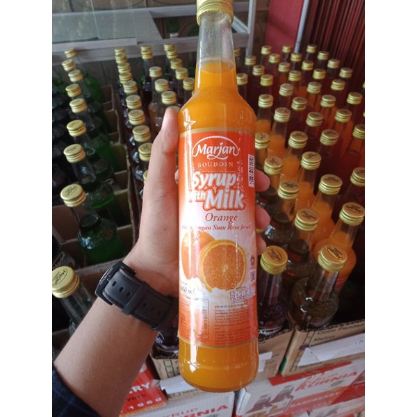 Jual Marjan Sirup dengan Susu Rasa Jeruk 460ml | Shopee Indonesia