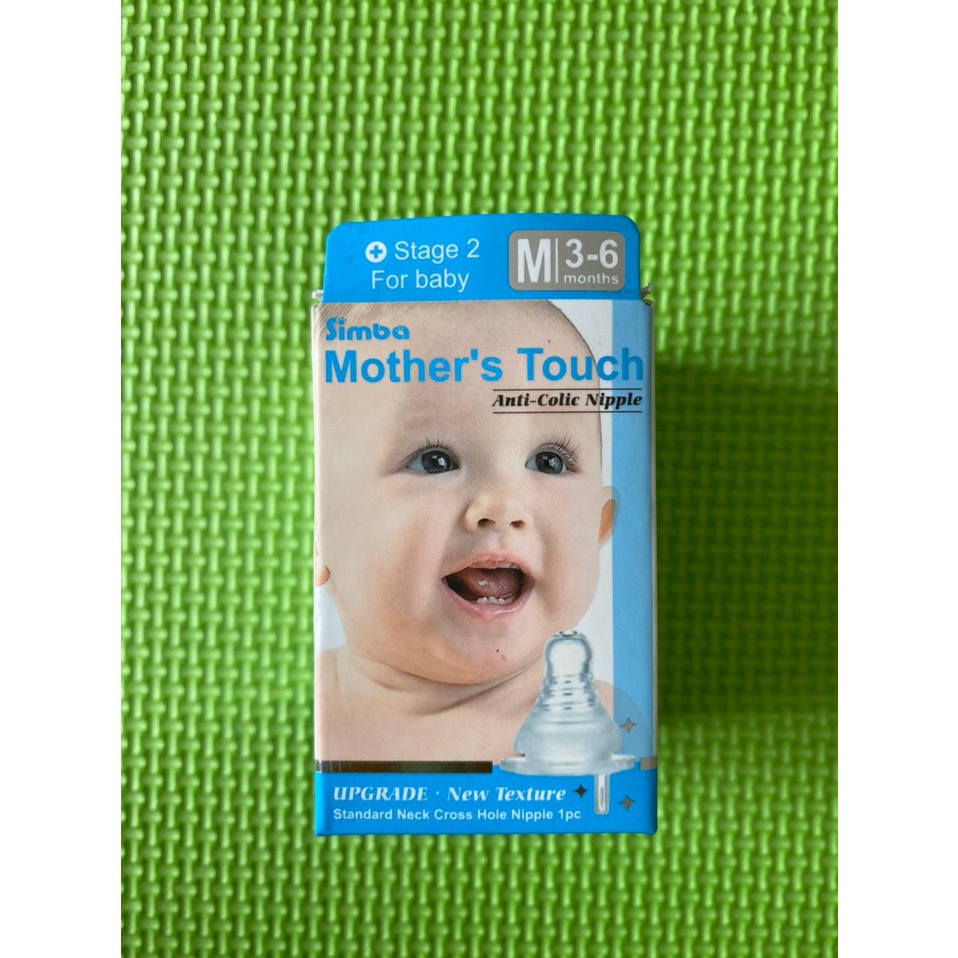 Jual SIMBA MOTHER'S MOTHERS TOUCH STANDARD NECK CROSS HOLE NIPPLE M ...