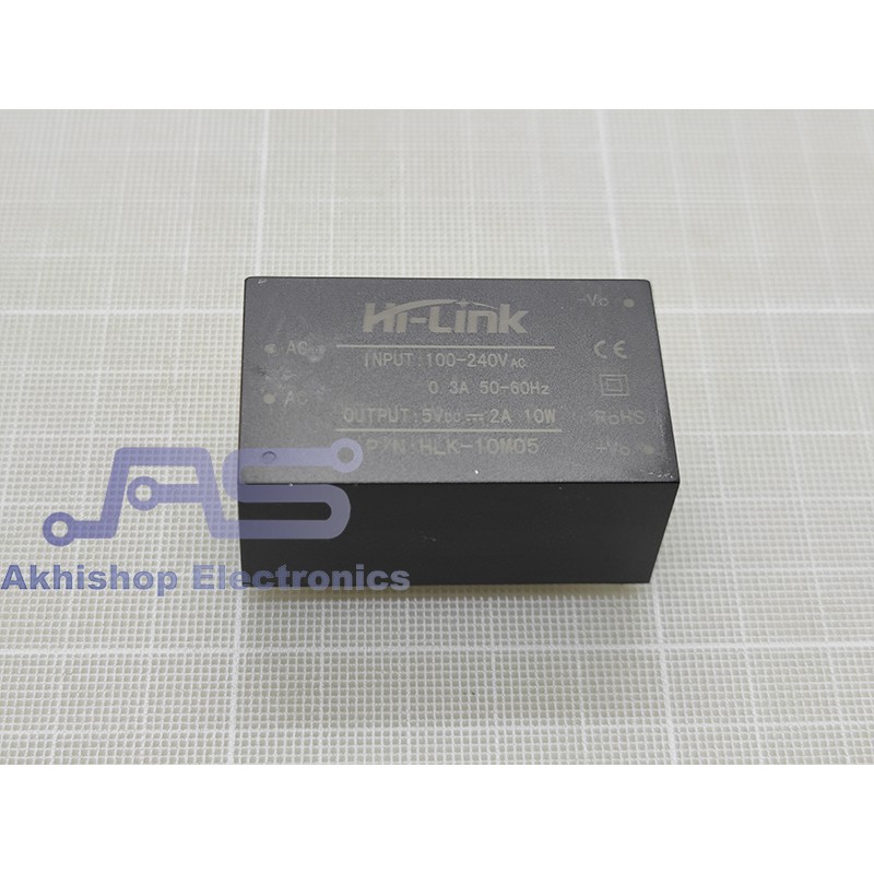 Jual Hi-Link HLK-10M03 HLK-10M05 HLK-10M12 HLK-10M24 10W AC-DC Power ...
