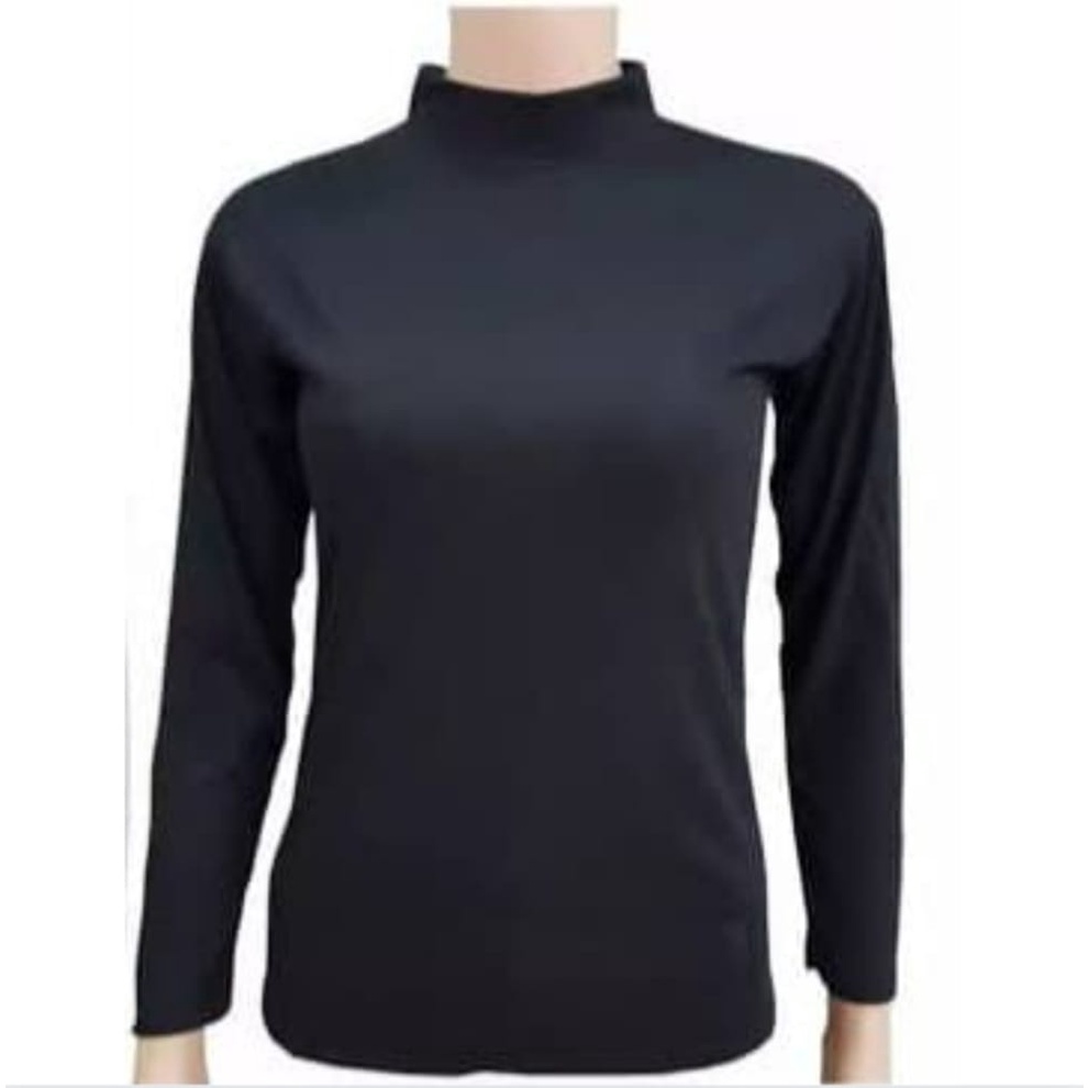 Jual Manset Lengan Panjang Turtleneck Bahan Kaos - Manset Leher Tinggi ...
