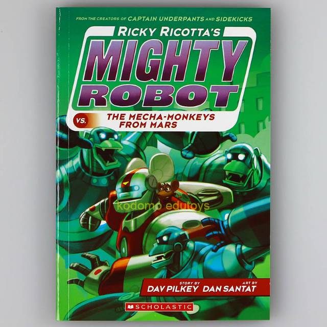 Jual Ricky Ricotta's Mighty Robot VS. The Mecha-Monkeys From Mars #4 by ...