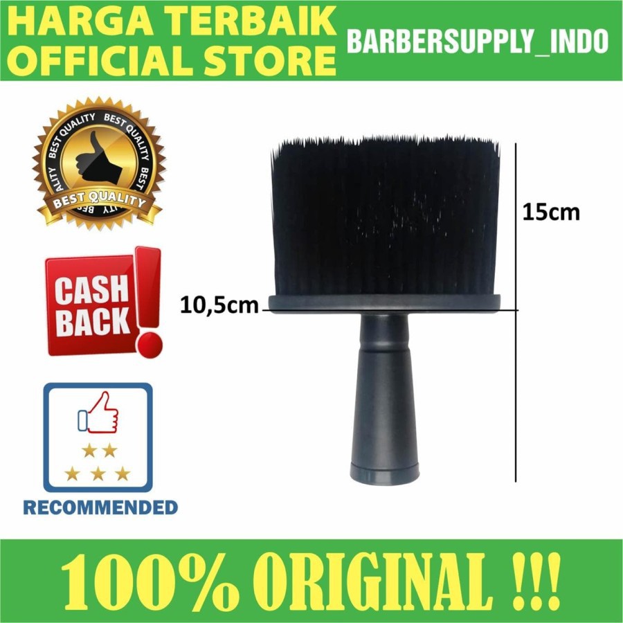 Jual SIKAT / KUAS / BRUSH KAYU NYLON HALUS NECK RAMBUT BARBER SALON ...