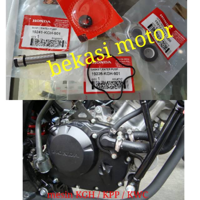 Jual KGH set gasket seal mechanical as waterpump honda CS1 CBR 150 old CB 150 old CBR 150 F1 CBR ...