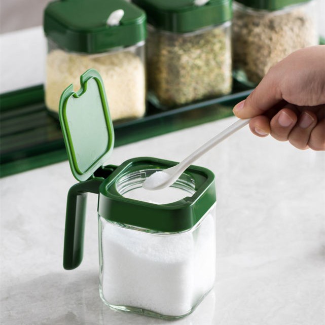 Jual PINMOO SEASONING BOX SAUCE SPICE JAR KOTAK BUMBU DAPUR SAOS ...