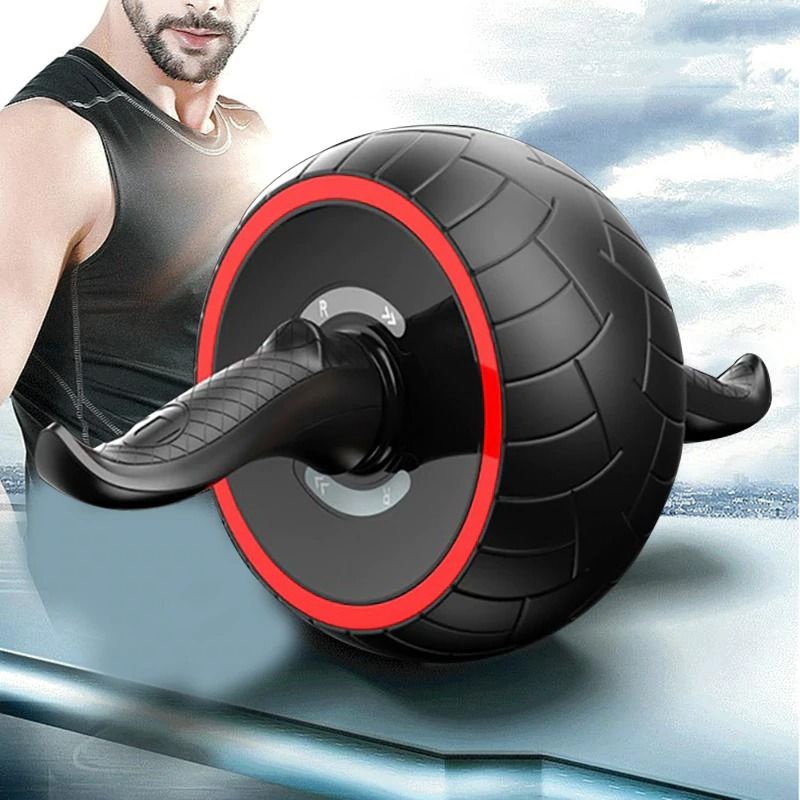 Jual Alat Fitness Roller Abs Premium Abdominal Wheel Exercise Roller ...