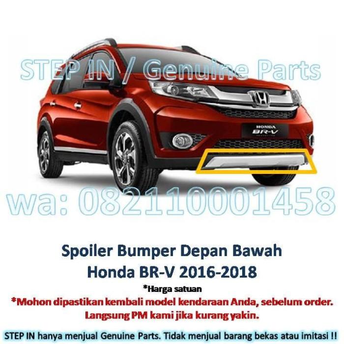 Jual Spoiler Bumper Depan Honda BRV 2016-2018 BR-V garnish Bemper Bawah ...
