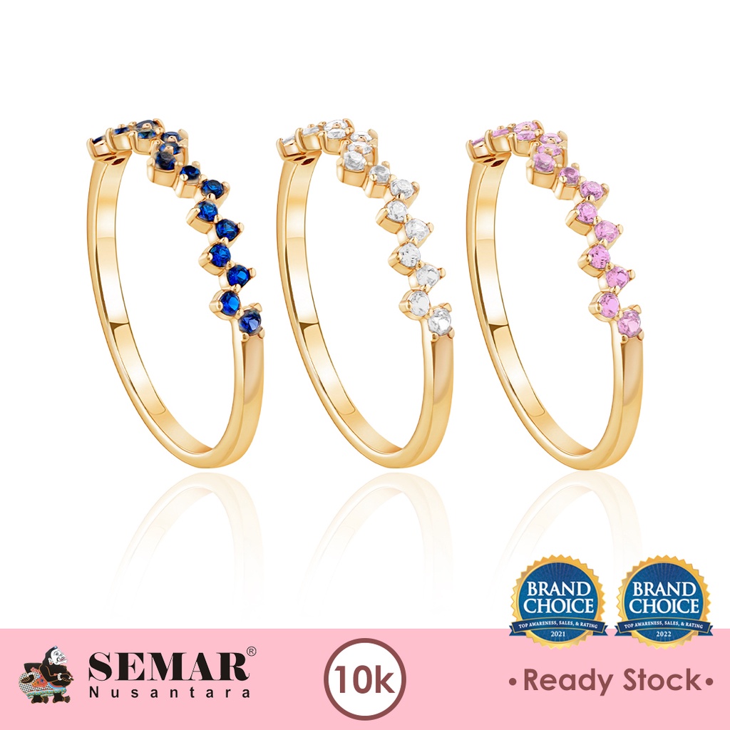 Jual Cincin Emas Aozora Gold 10K Semar Nusantara | Shopee Indonesia
