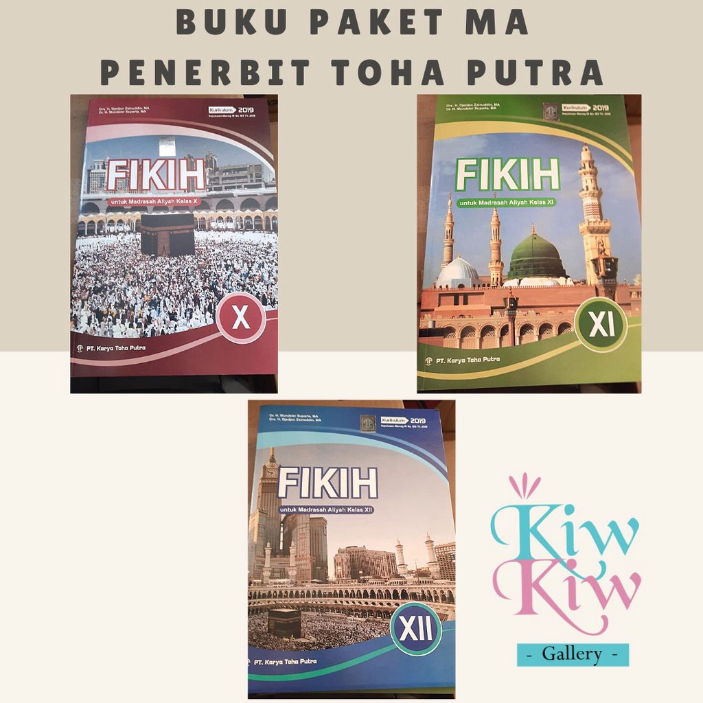 Jual Buku Fikih Kelas 10,11,12 MA KMA 2019 - Toha Putra | Shopee Indonesia