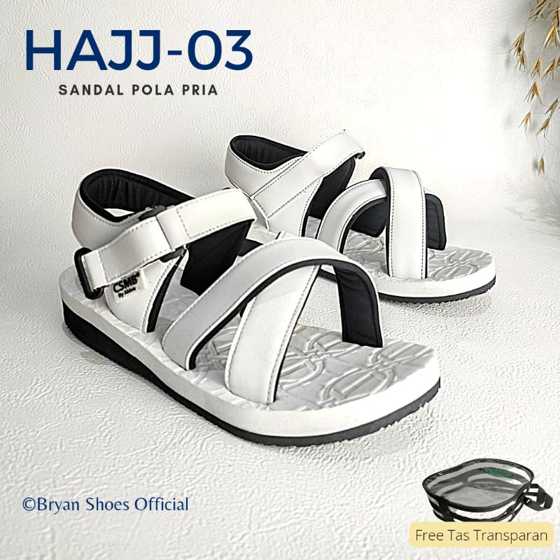 Jual BRYAN Hajj-03 Sepatu Sandal Haji Umroh Silang Ninja Gunung Size 36 ...