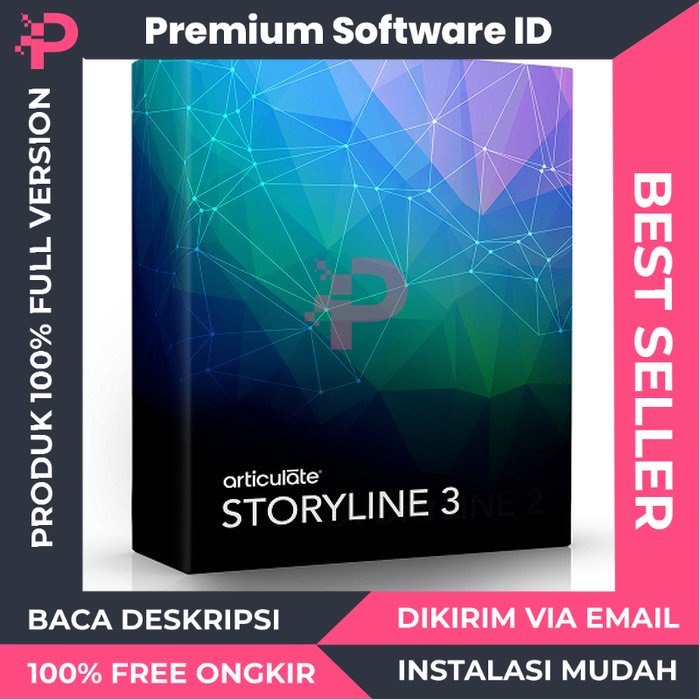 Jual Articulate Storyline 3.10 Pro - Membuat Media Pembelajaran Presentasi Fitur Lengkap Win ...