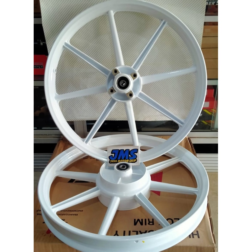 Jual Velg Racing V Rossi P8 Putih Jupiter MX/ Z1/Burhan 140/160-17 ...