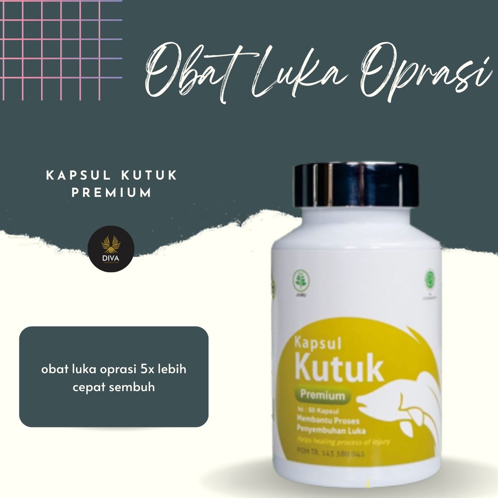 Jual Kapsul Kutuk Premium ASLI Obat Pasca Operasi ASLI 100% - Ekstrak Albumin Sari Ikan Gabus ...