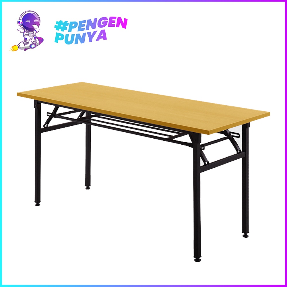 Jual Meja Tulis Lipat Aesthetic / Foldable Desk / Meja Belajar / Meja ...