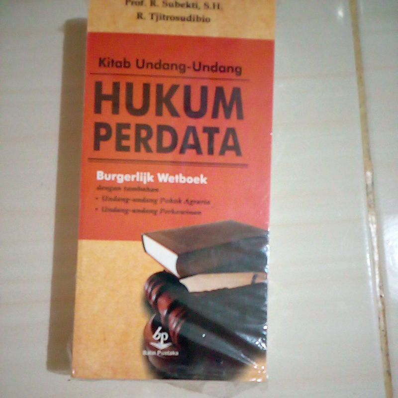 Jual kitab undang-undang hukum perdata | Shopee Indonesia