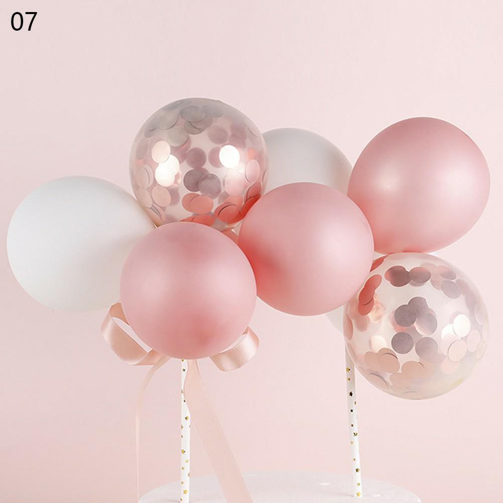 Jual Balon Set Confetti Topper Cake Birthday / Hiasan Kue Ulang Tahun ...
