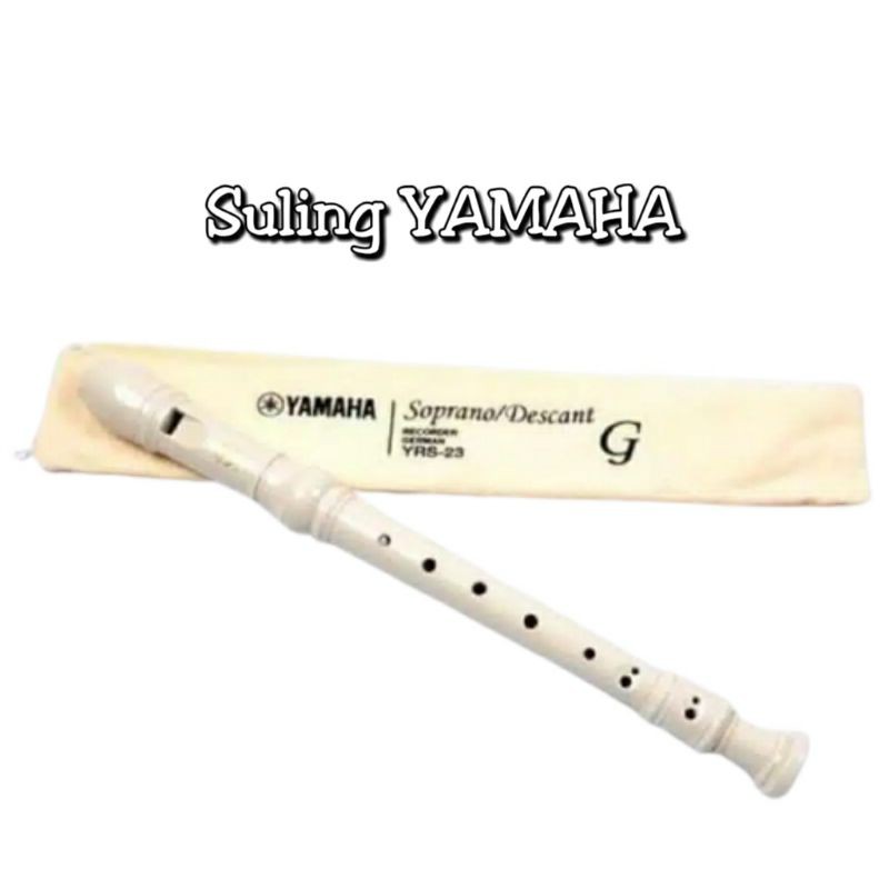 Jual RECORDER / SULING Y*MAHA ORIGINAL / SULING ALAT MUSIK / SULING YRS ...
