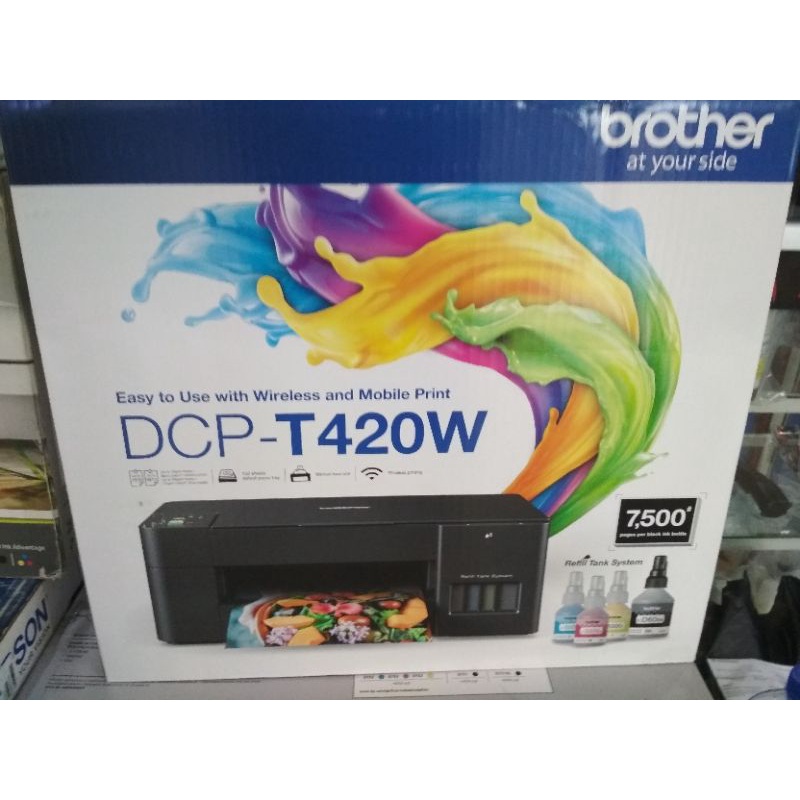 Jual Brother dcp t420w printer copy scan wifi direct | Shopee Indonesia