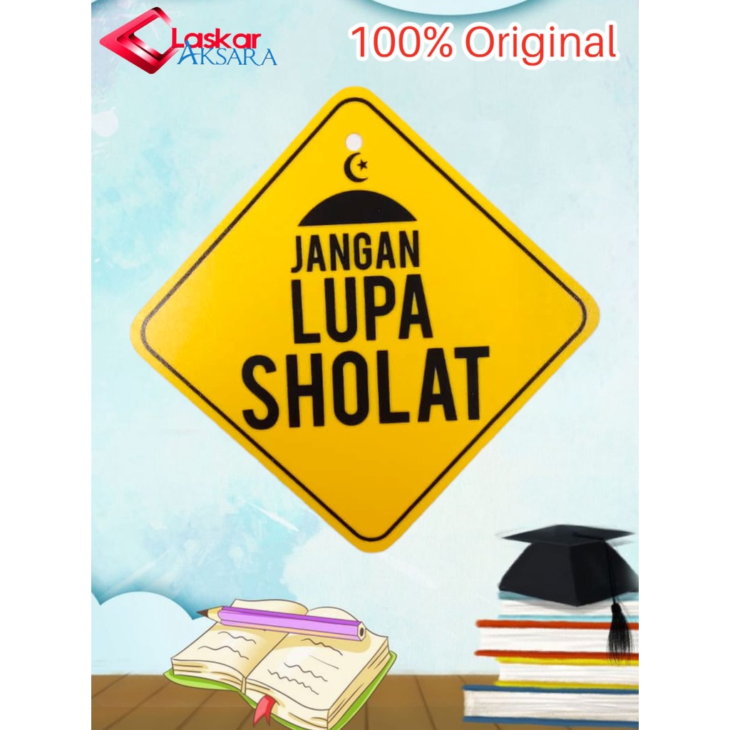 Jual Signage " Jangan Lupa Sholat " | Shopee Indonesia