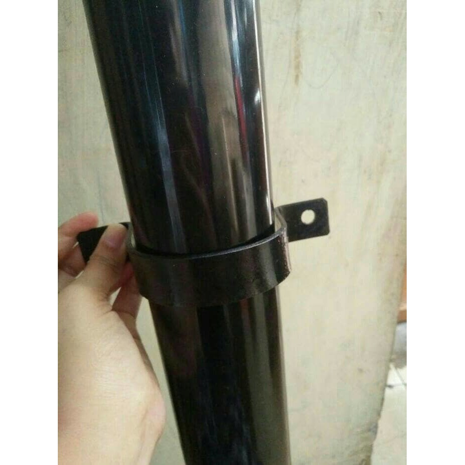 Jual Tiang Parabola Tempel di tembok 150cm Free Klem tiang parabola ...