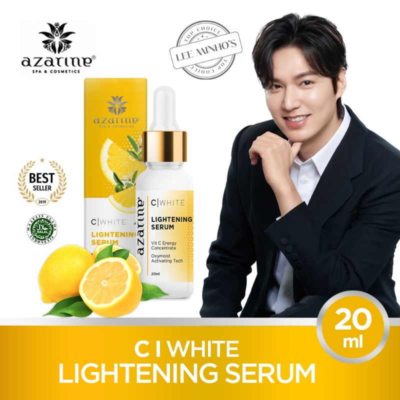 Jual AZARINE C WHITE LIGHTENING SERUM 20 ML | Shopee Indonesia