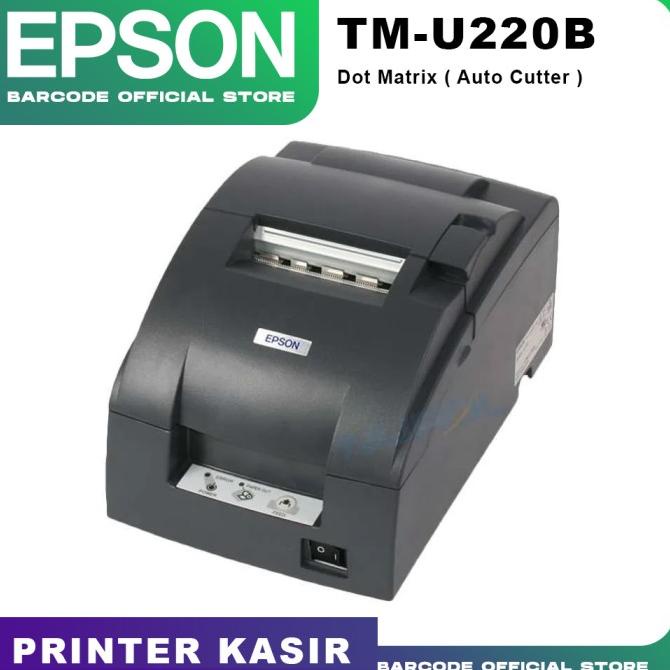 Jual PRINTER POS STRUK DOT MATRIX EPSON TMU220B - TMU 220 B - 220B AUTO ...