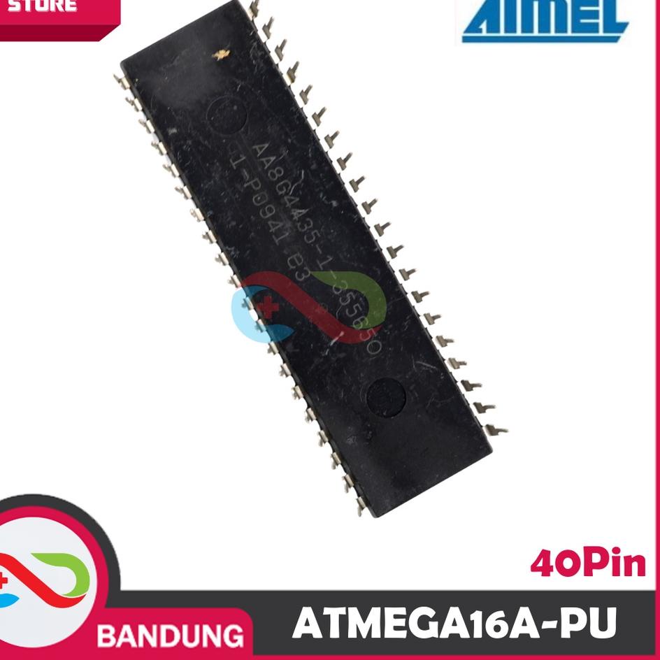 Jual Langsung Order ATMEGA16A-PU ATMEGA16A ATMEGA16 DIP ATMEL AVR DIP-40 40PIN NEW ORIGINAL ...