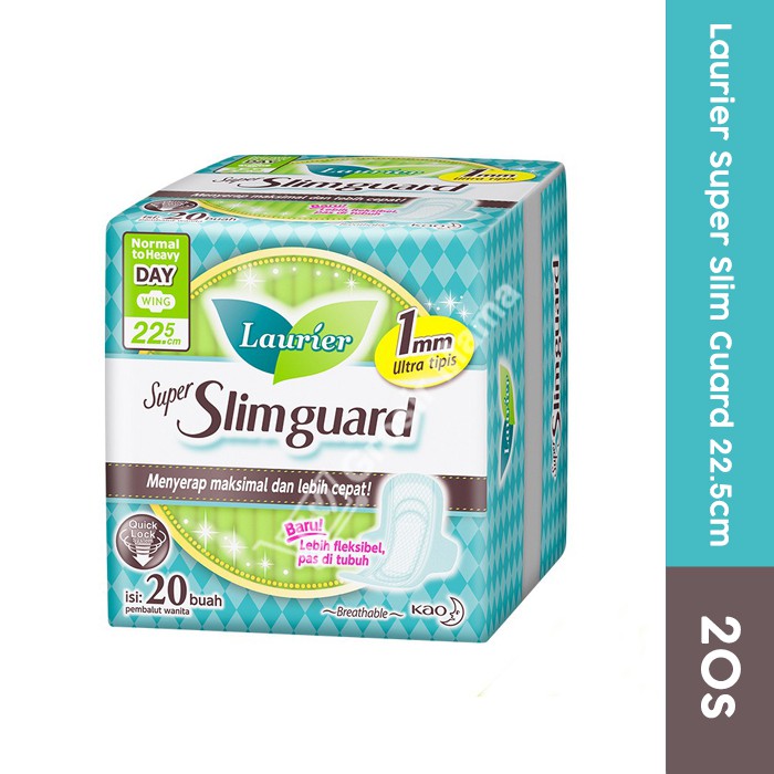 Jual Laurier Super Slim Guard 22.5cm isi 20pcs | Shopee Indonesia