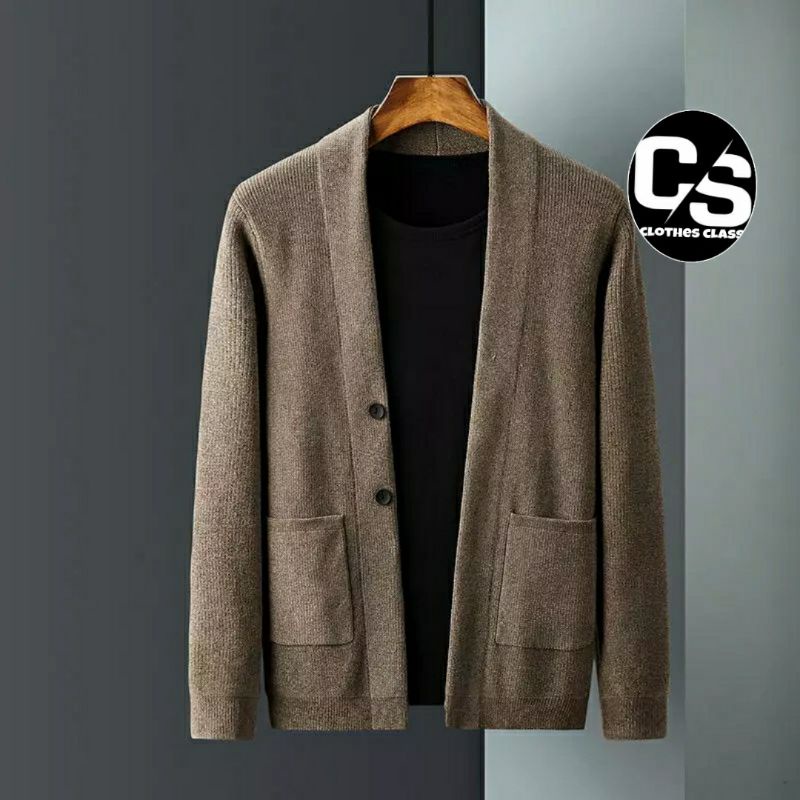 Jual Cardigan Rajut / Cardigan Pria / Cardigan Formal Kualitas Premium ...