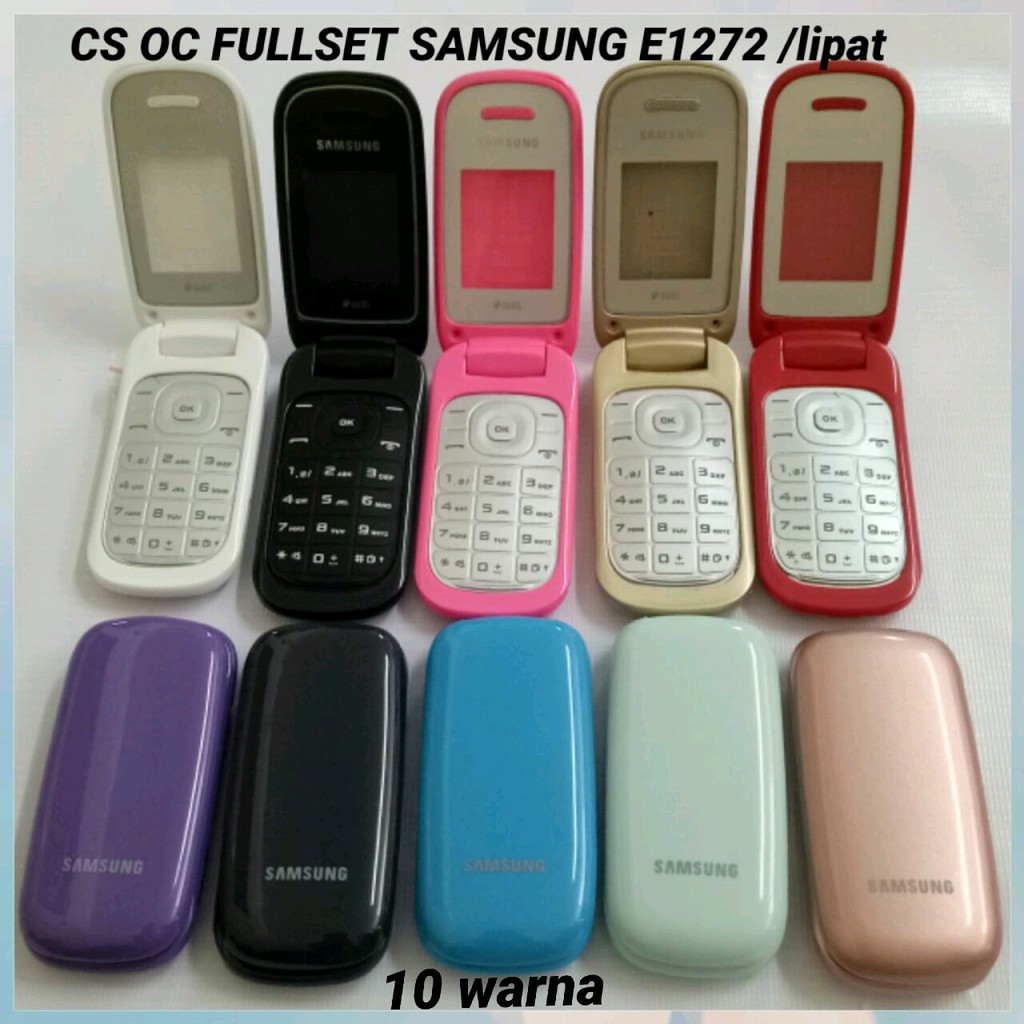 Jual Casing SAMSUNG E-1272 / S-1272 OC Fullset Original | Shopee Indonesia