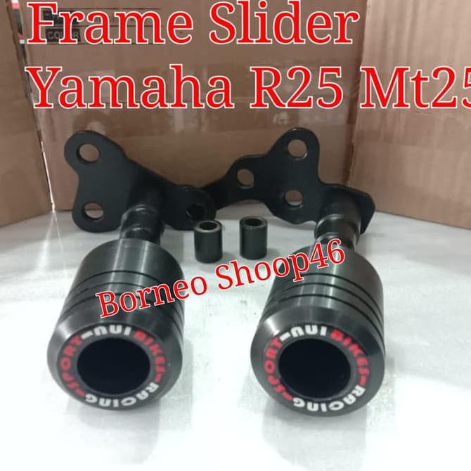 Jual Frame Slider Yamaha R25 MT25 model Agna Mrek Nui Bikers Original ...