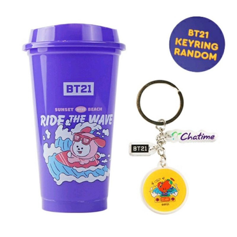 Jual REUSABLE CUP CHATIME X BT21 | Shopee Indonesia