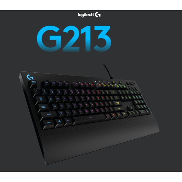 Jual Logitech G213 Prodigy Rgb Gaming Keyboard game tactile berwarna ...