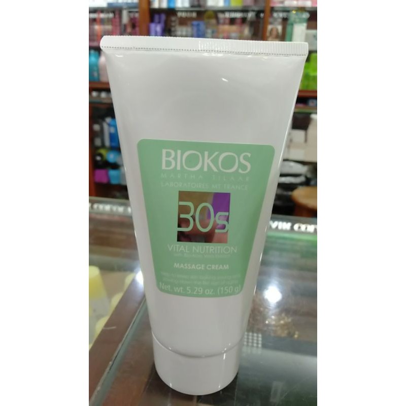 Jual Vital Nutrition Massage Cream Biokos 150ml | Shopee Indonesia