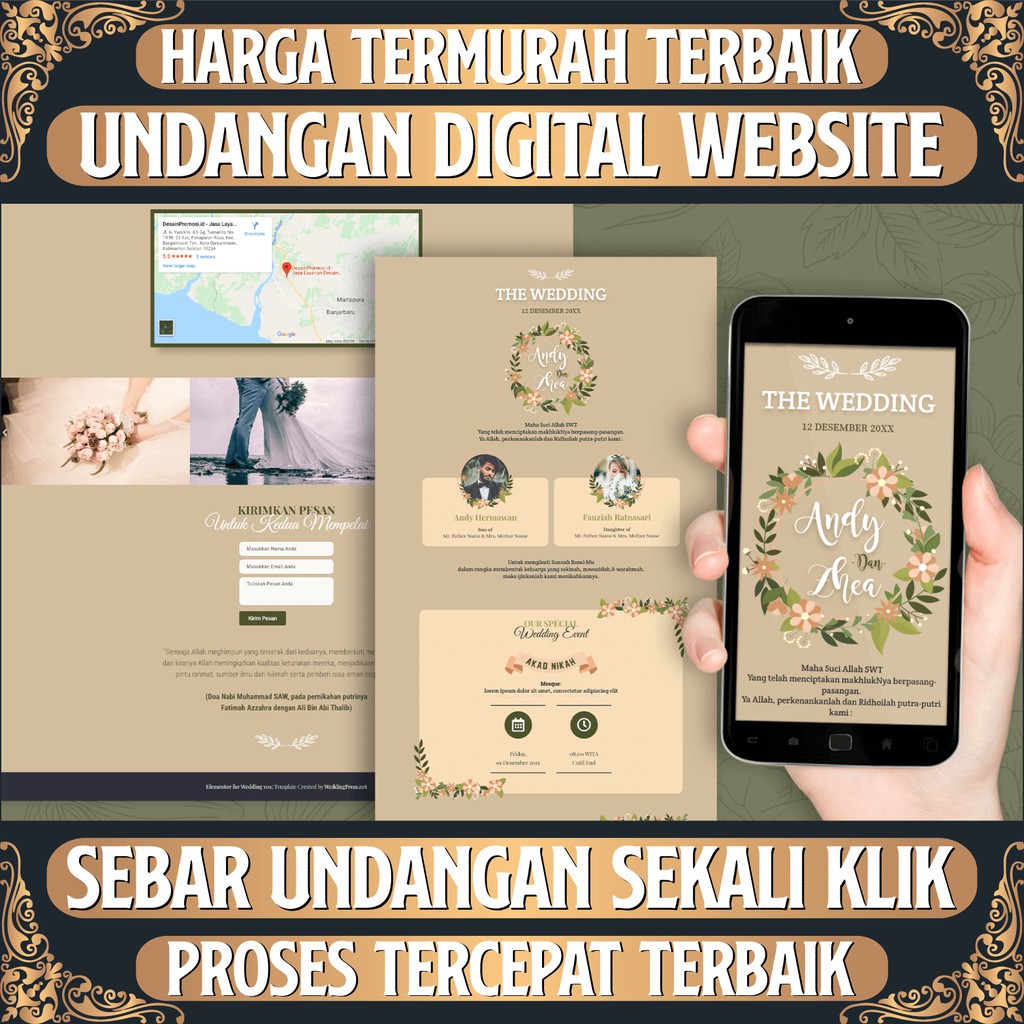 Jual UNDANGAN PERNIKAHAN / UNDANGAN NIKAH / UNDANGAN DIGITAL / UNDANGAN ... Jual UNDANGAN PERNIKAHAN / UNDANGAN NIKAH / UNDANGAN DIGITAL / UNDANGAN ...