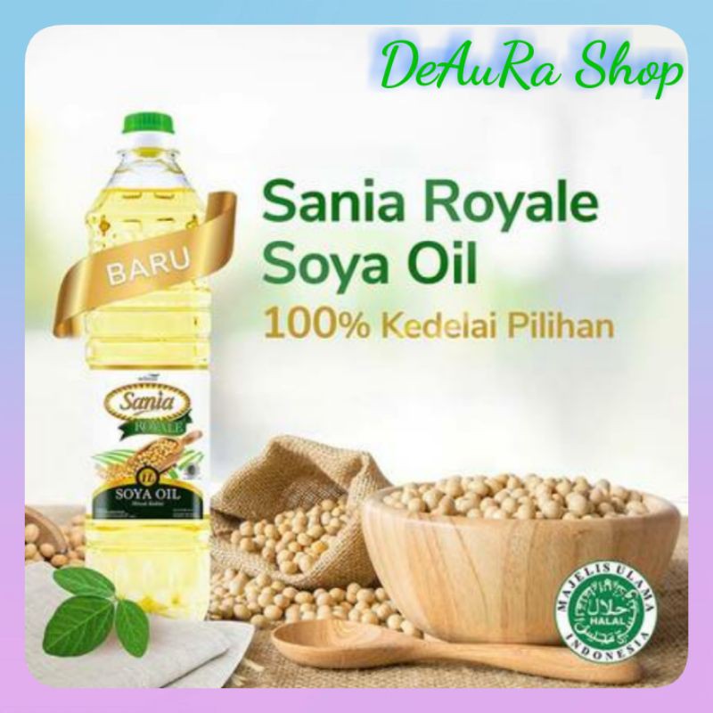 Jual Sania Royale Pure Soya Oil 1L | Shopee Indonesia