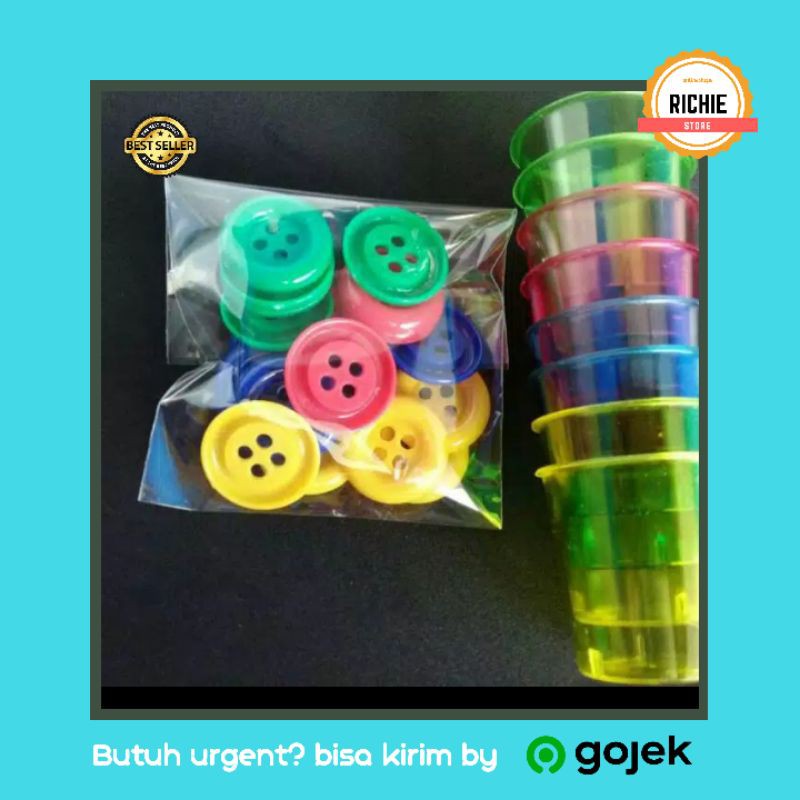 Jual Matching warna dan gelas/ shorting warna/ matching color/ sensori ...