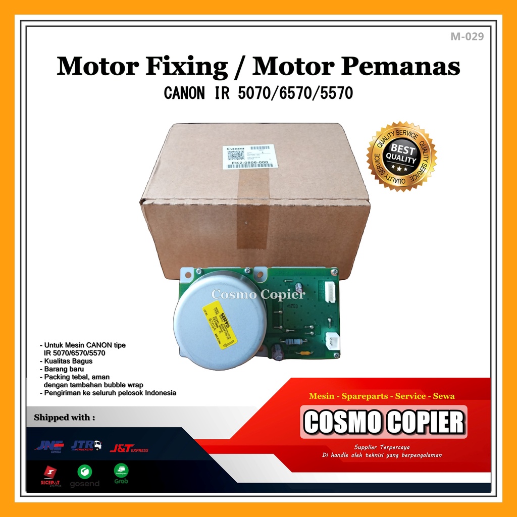 Jual MOTOR FIXING / MOTOR PEMANAS CANON IR 5070/5570/6570 BARU | Shopee ...