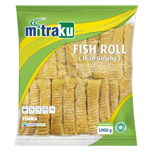 Jual Mitraku Fish Roll [250, 500, 1000 gr] / Frozen Food / Makanan Beku ...