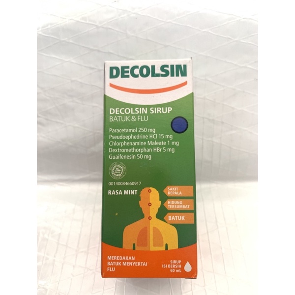 Jual Decolsin Syrup 60 ML * | Shopee Indonesia