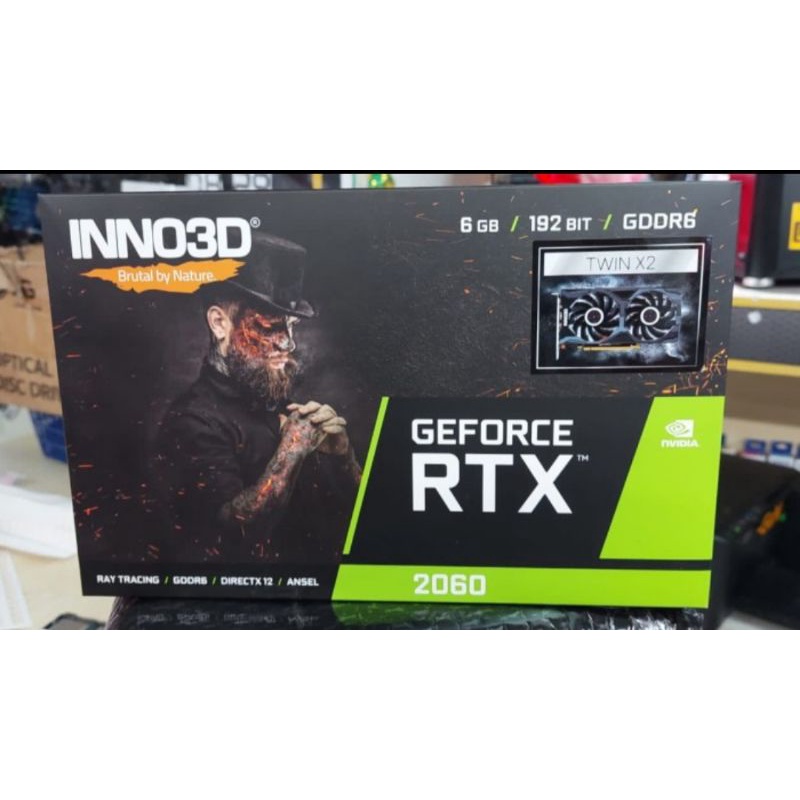 Jual VGA INNO 3D RTX 2060 TWIN X2 6GB DDR6 | Shopee Indonesia