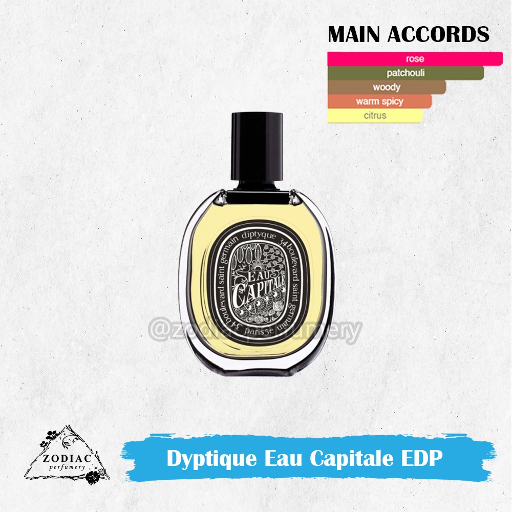 Jual Diptyque Eau Capitale EDP 100ml [100% Original] | Shopee Indonesia
