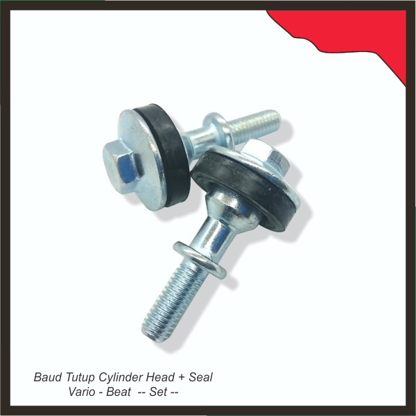 Jual Baud Tutup Cylinder Head - Seal Vario - Beat -- Set -- | Shopee ...
