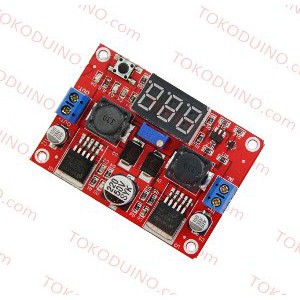 Jual ADJUSTABLE DC DC STEP UP STEP DOWN LM2577 LM2596 WITH VOLTMETER ...