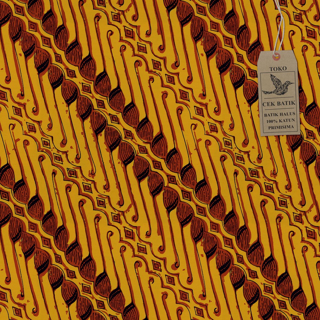 Jual kain batik - Longer size, Motif Batik Classic Parang (Multicolor ...