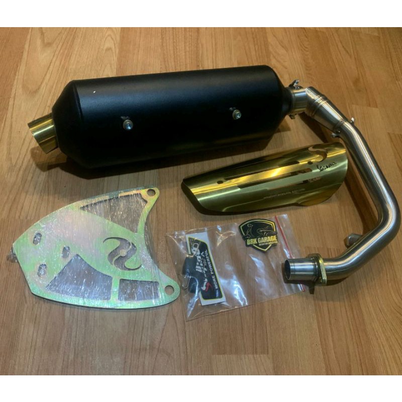 Jual EXHAUST SHIJIRO STD RACING SPECIAL EDITION GOLD | Shopee Indonesia