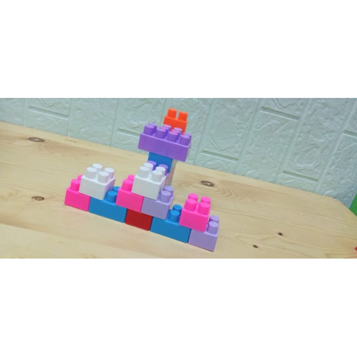Jual Block edukasi - LEGO BESAR ISI 35 PCS - BLOCK KEMASAN BOX PLASTIK ...