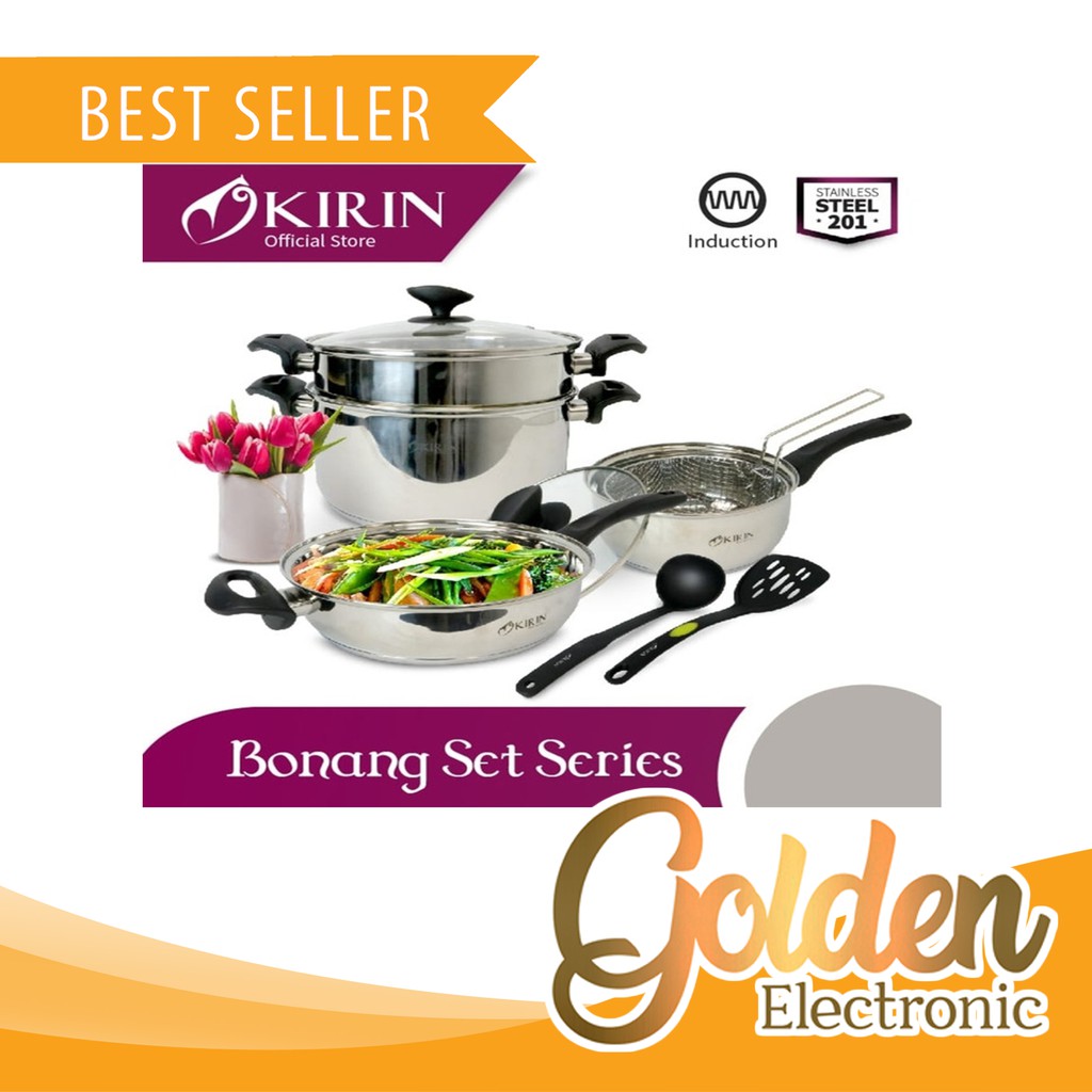 Jual Kirin Bonang Set Series - Stainless Steel | Shopee Indonesia