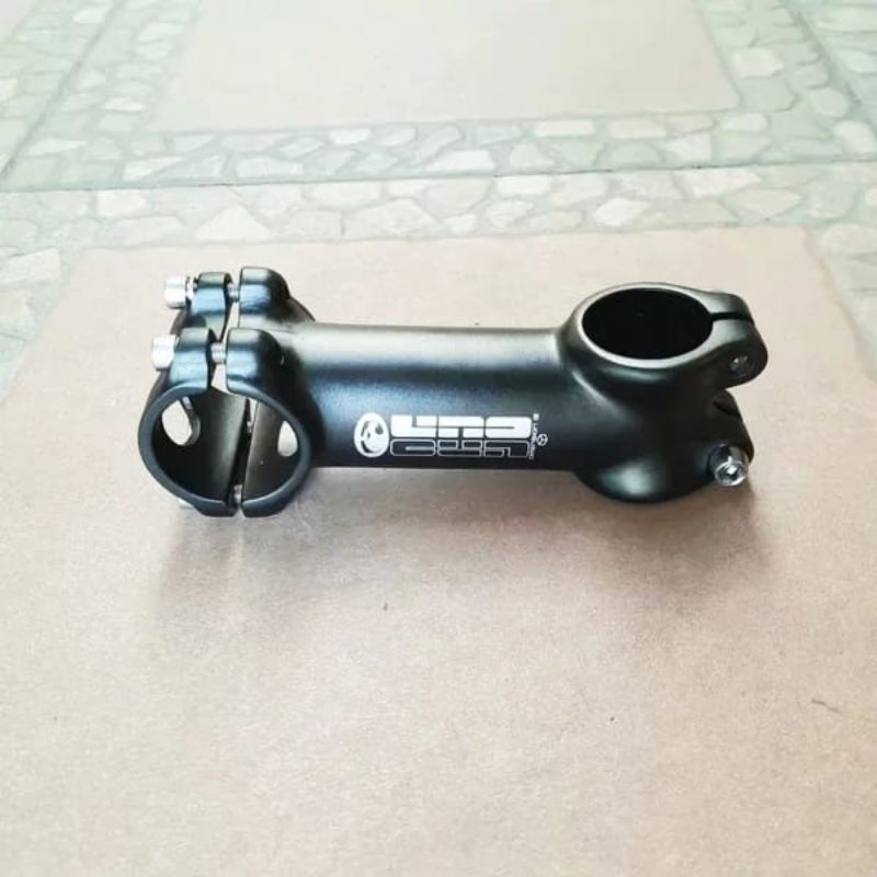 Jual STEM SEPEDA OVERSIZE 31.8 ALLOY UNO 10 CM HITAM UNTUK SEPEDA MTB ...